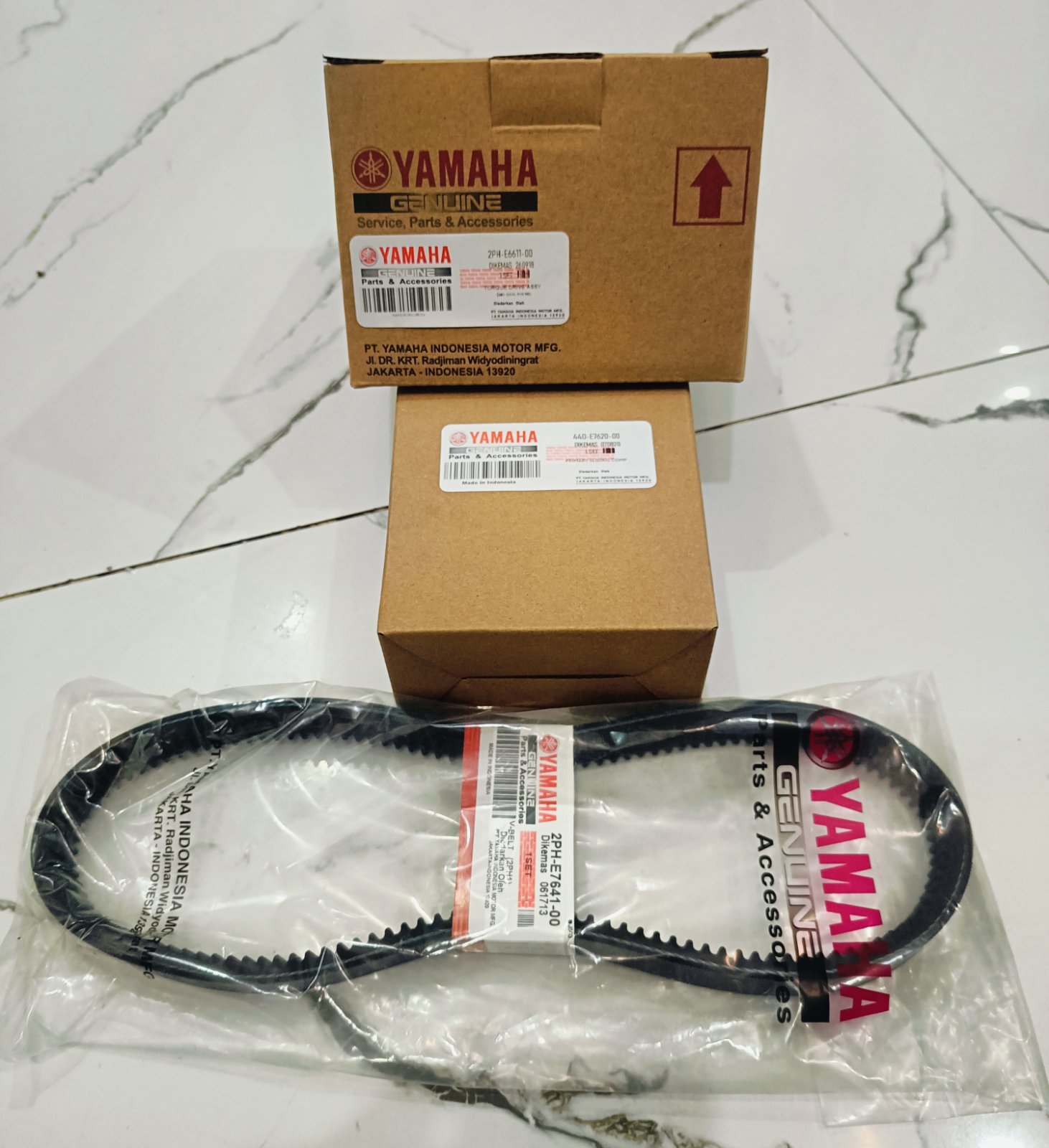 CVT SET MIO I 125 MIO SOUL I125 M3 MIO GEAR YAMAHA GENUINE PARTS 2PH ...