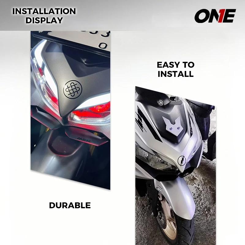CNC ARM Aerox Bottom Winglet V2 Spoiler Motorcycle Modify Accessorie ...