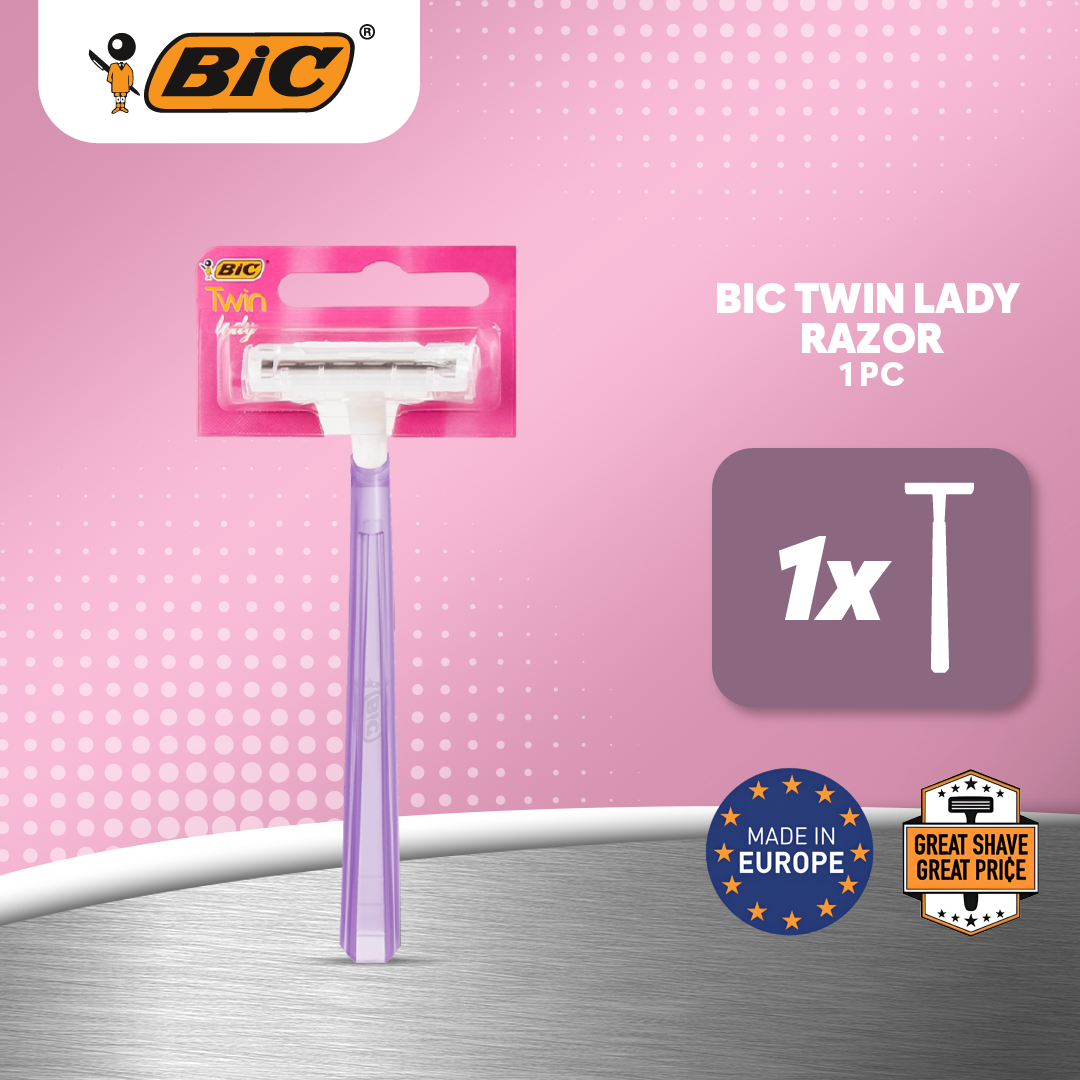 BIC Twin Lazdy Razor (1pc) | Shopee Philippines