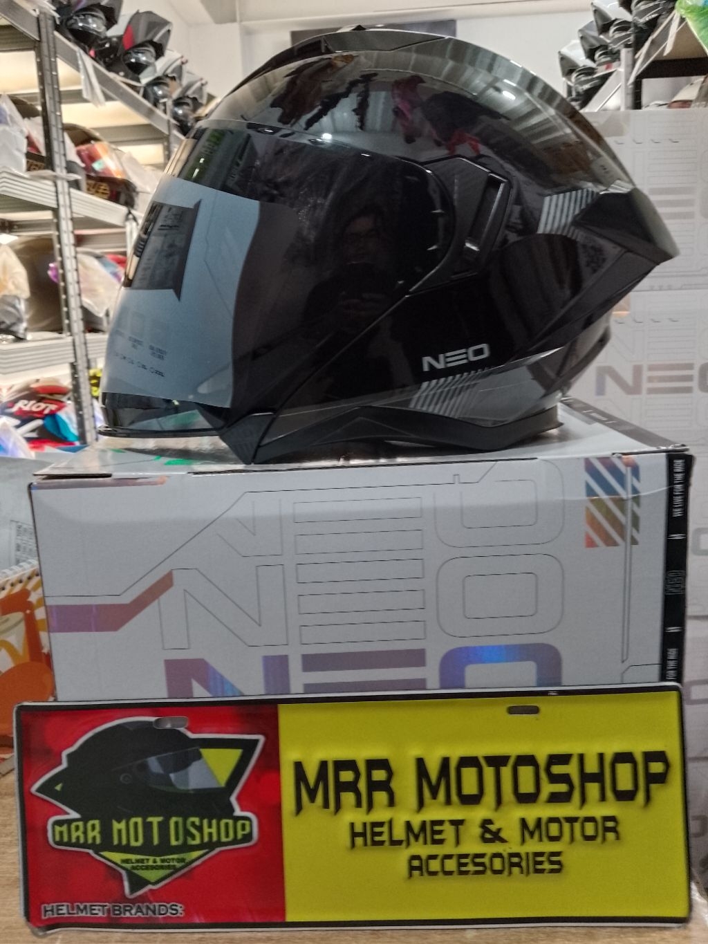 Spyder neo dash glossy black half face helmet | Shopee Philippines