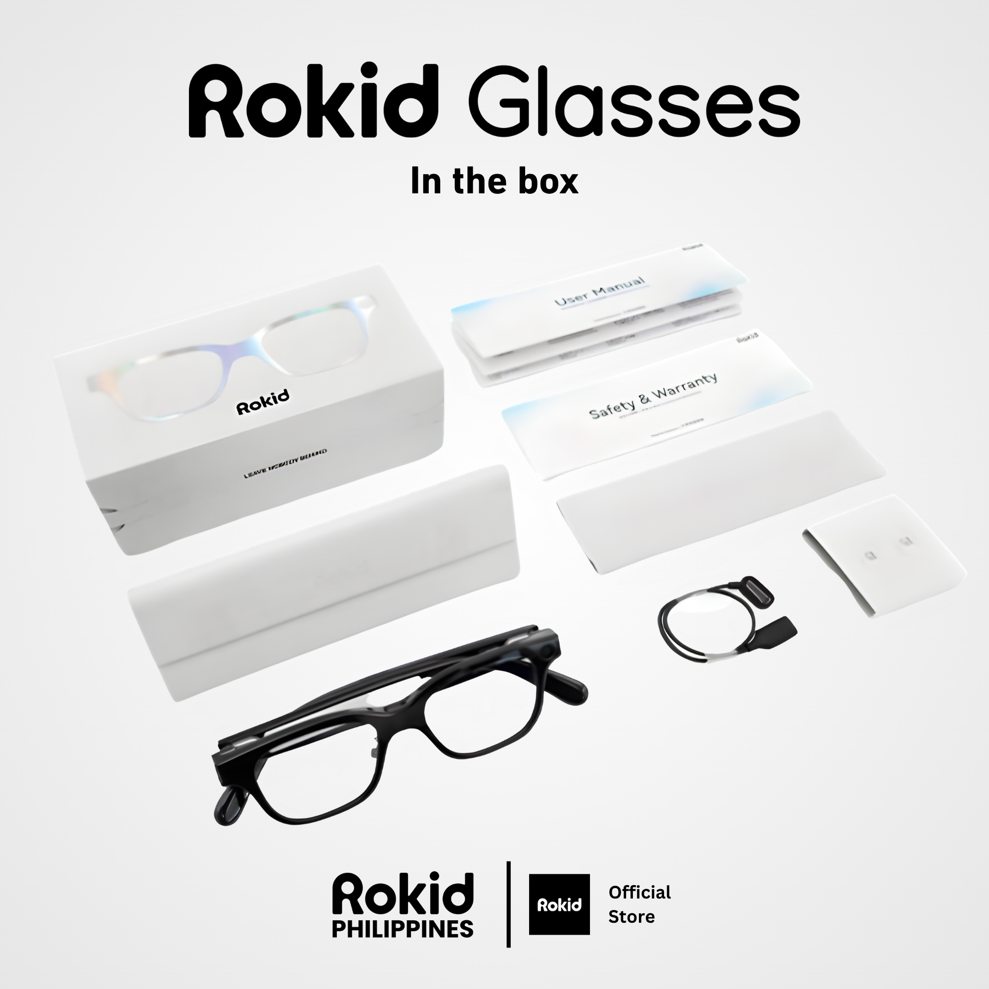 Rokid AI Glasses Dual Micro-LED Display • 12MP Camera • Real-Time Translation (Rokid Philippines ...