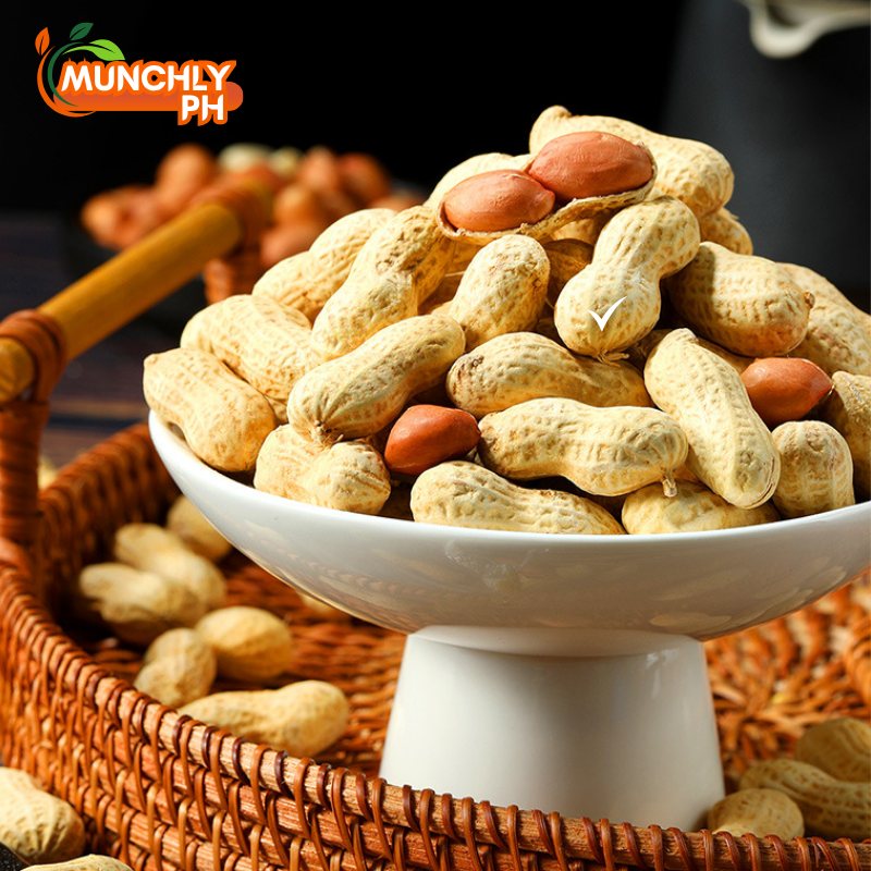 [COD] - Roasted Peanuts Garlic Flavor Munchly PH 3F Food, Crispy savory ...