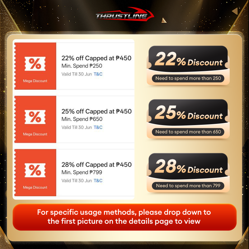 ThrustLine ROLLER SET FLYBALL 6PCS FOR BEAT/MIO125/M3/WAVE DASH/CLICK ...