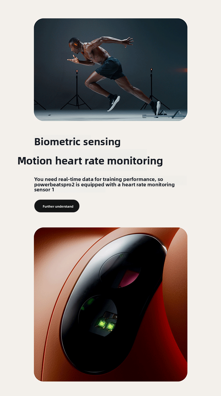Beats Powerbeats Pro 2 In-ear noise-cancelling sports Bluetooth ...