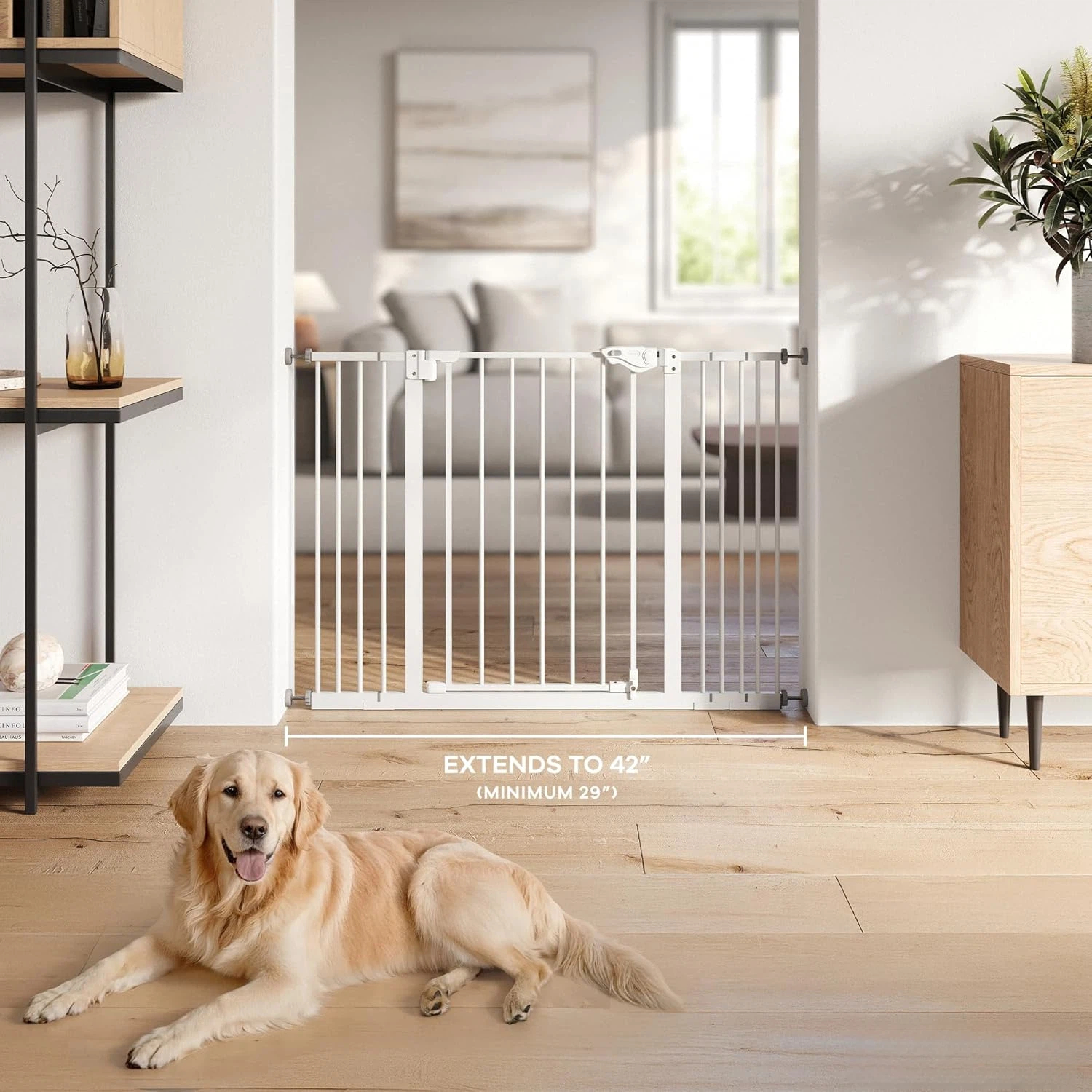 【Warranty】Gate for Baby Safety with Stabilizer Dog Gate Barrier No ...
