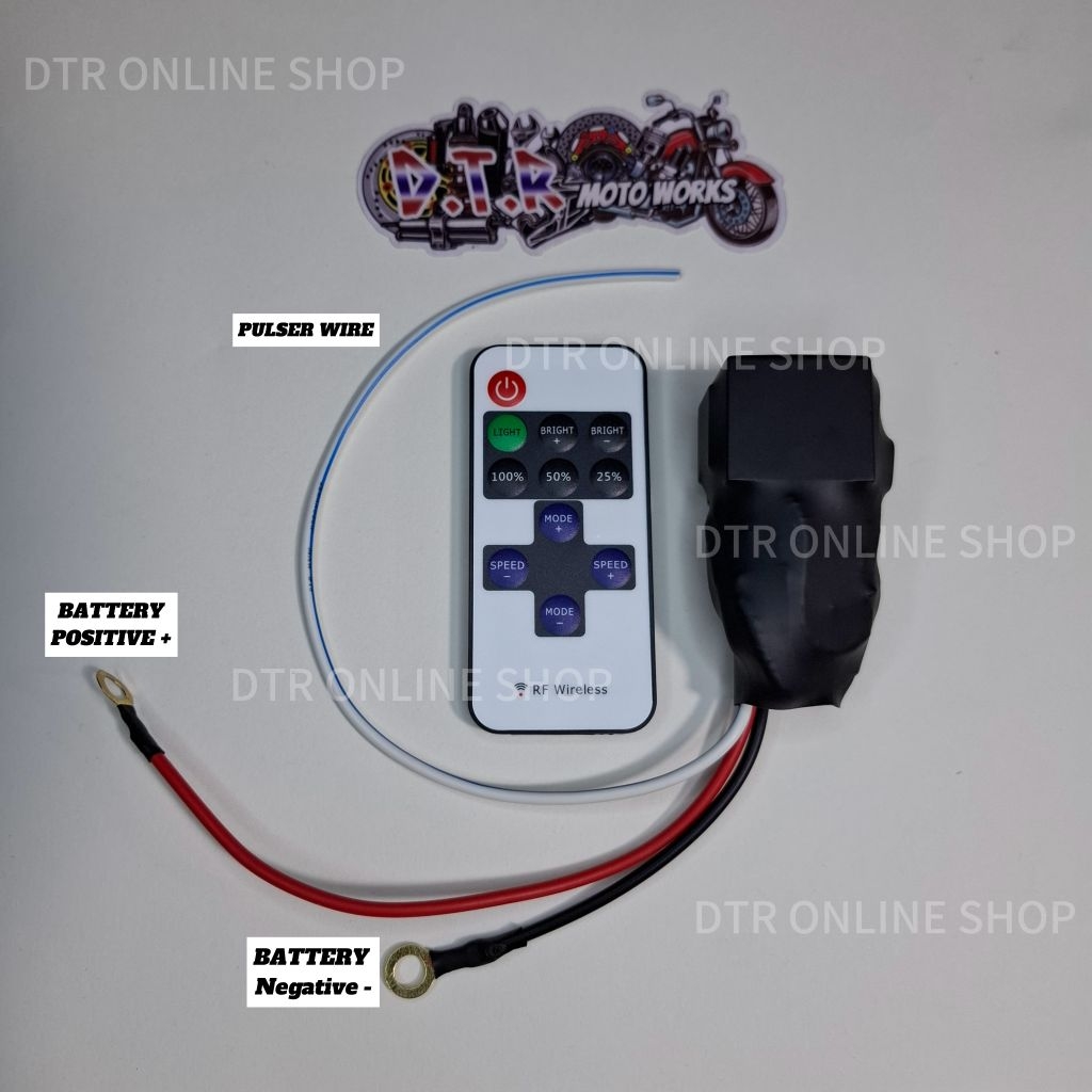 Remote Control Rapid Backfire 10 modes w/ Kill Switch & Idle Rumble ...