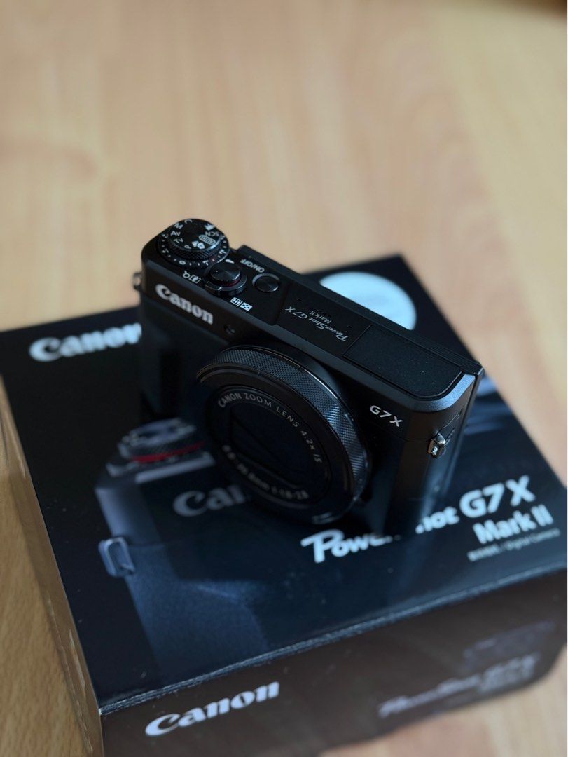 Canon G7X Mark II Vlogging Camera Set – Ready to Use with 64GB SD Card ...
