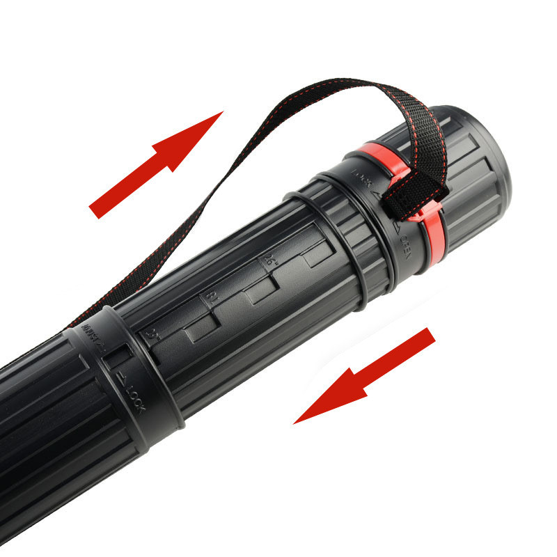 Waterproof Telescopic Drawing Tube Case Blueprint & Engineering Plan ...