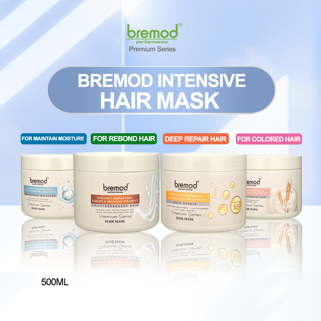 Bremod Premium Series Intensive Argan Oil Cocoa Butter Vit.B5 Hair ...