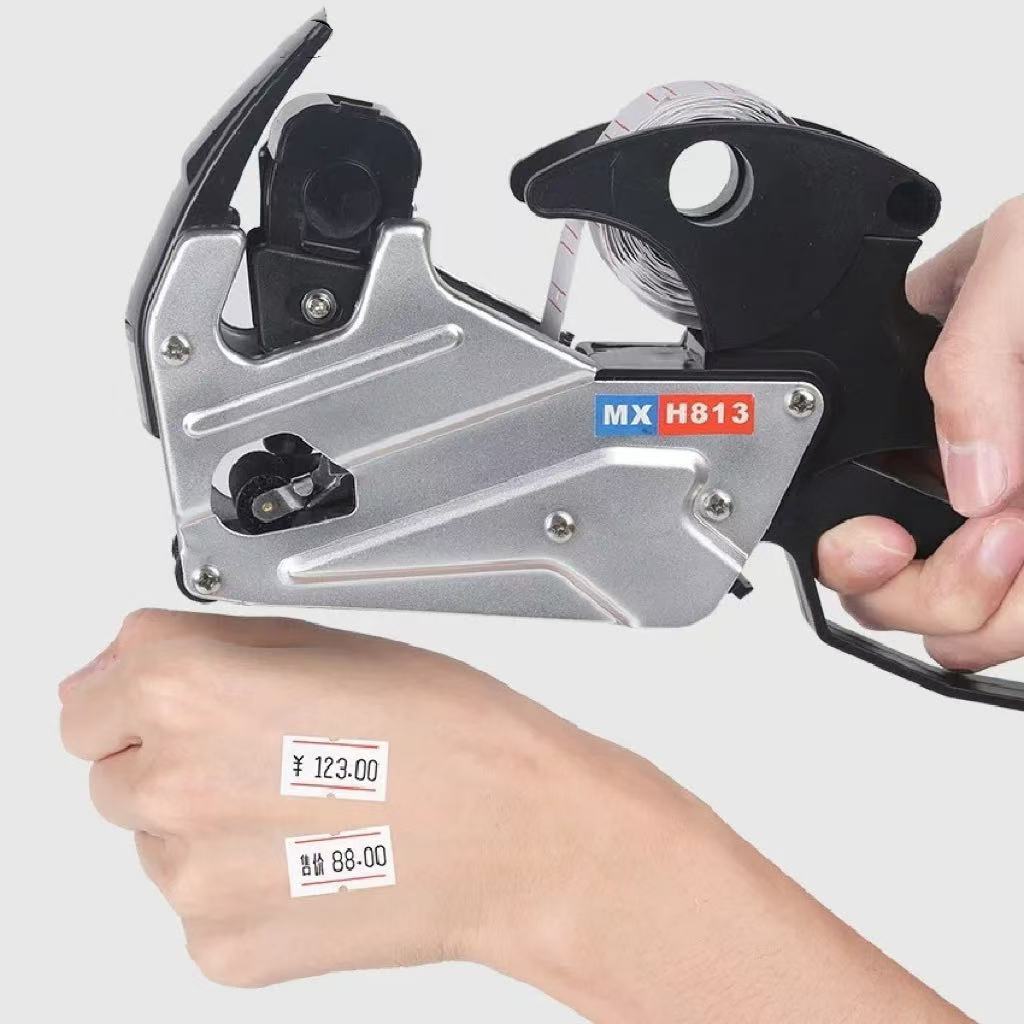 MX-H813 A-line 8 Digits Price Tag Gun For Retail Store Pricing Tag Disp ...