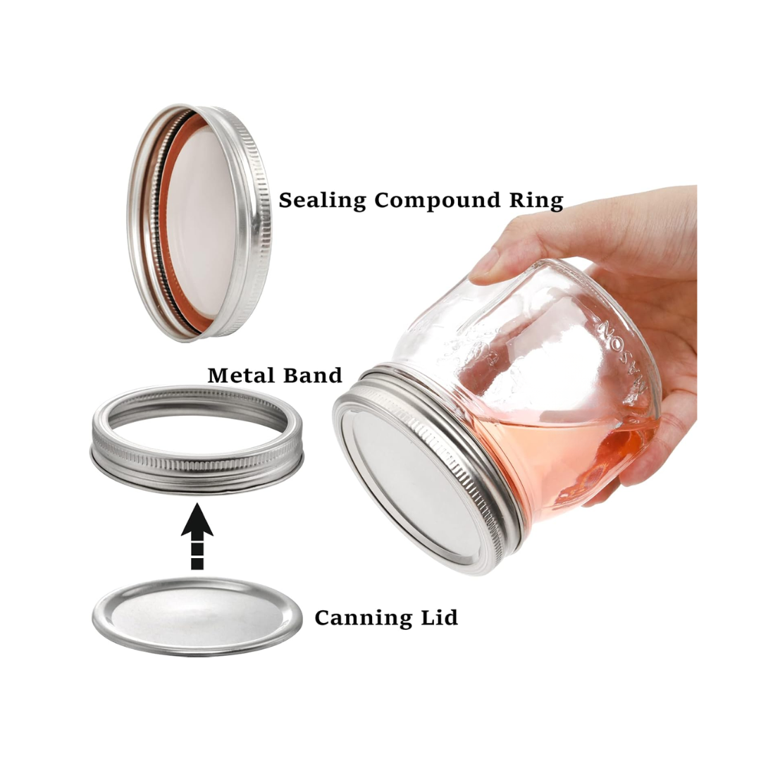 Ball Regular Mouth Glass Mason Jars 500ml Freezer-safe | Shopee Philippines