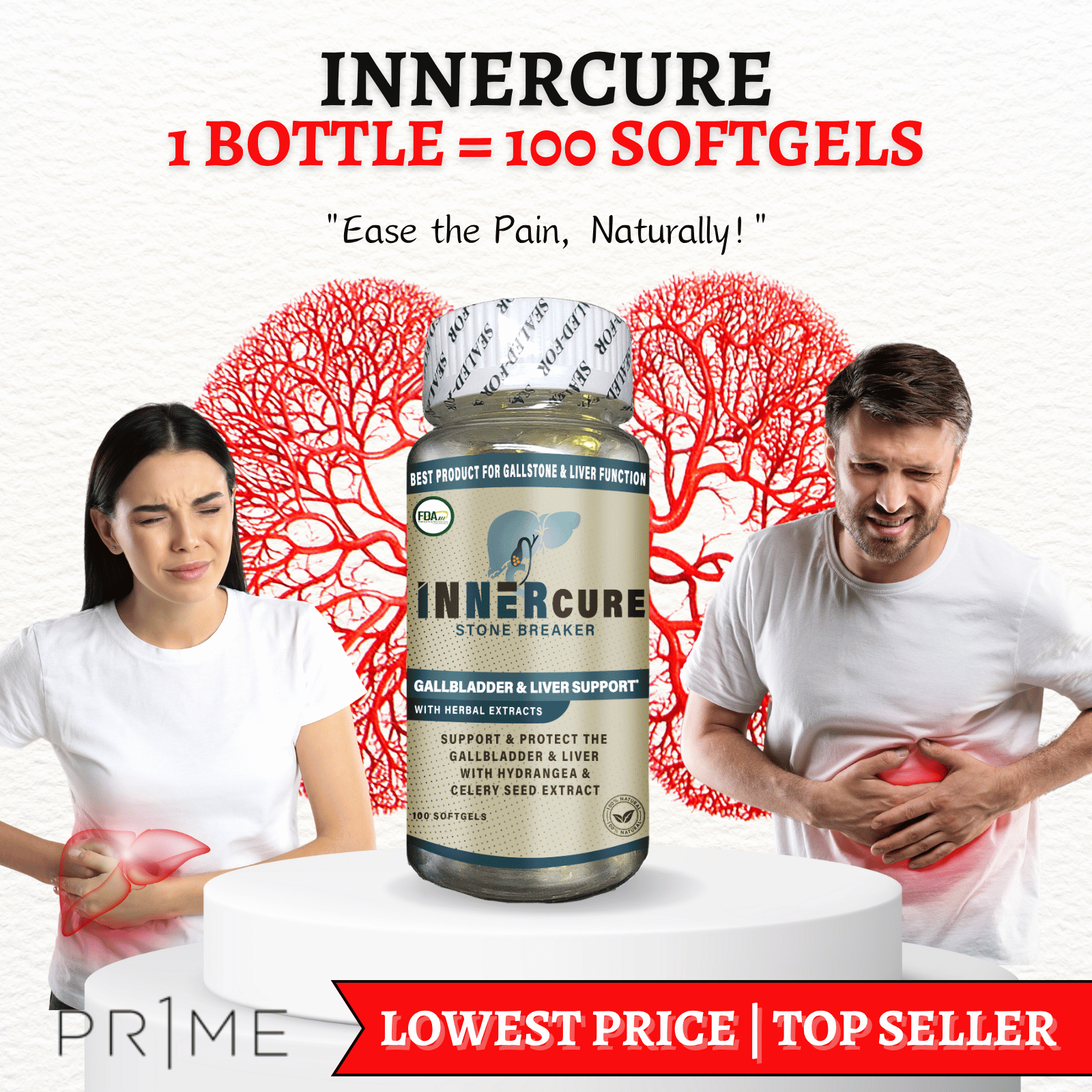 Innercure l Stone Breaker l Gallbladder and Liver Support l Relieves ...