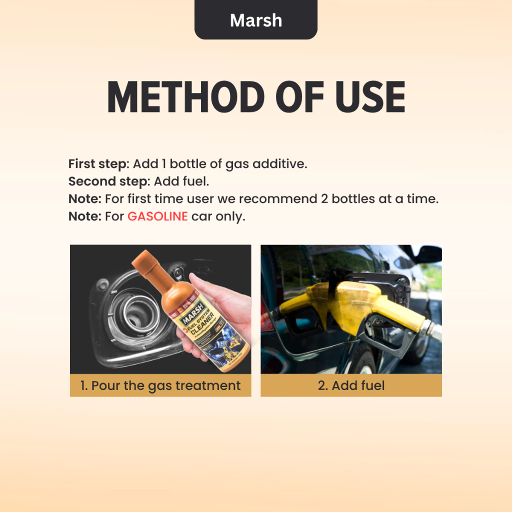 Marsh Fuel Additive 135ML Improve Engine Performance & Save FuelFuel ...