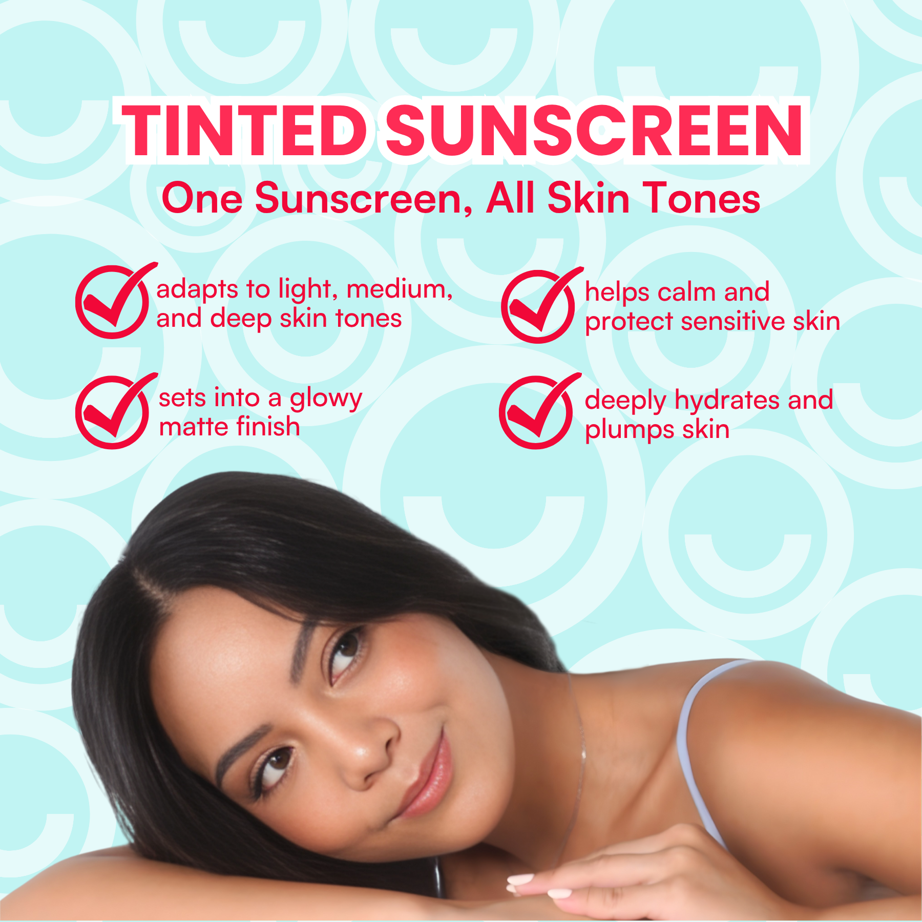 dopa Gentle Glow Tinted Sunscreen [55g] -Tone-Adapting, Sun Protection ...