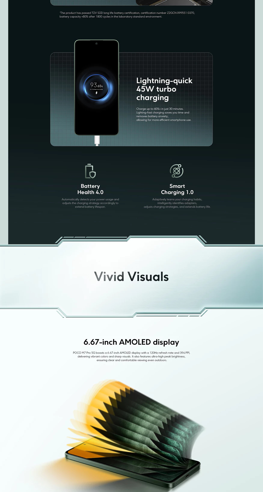 M7 Pro Smartphone | 8+256G/12+256G, Dimensity 7025-Ultra, 5110mAh battery, 120Hz AMOLED display ...