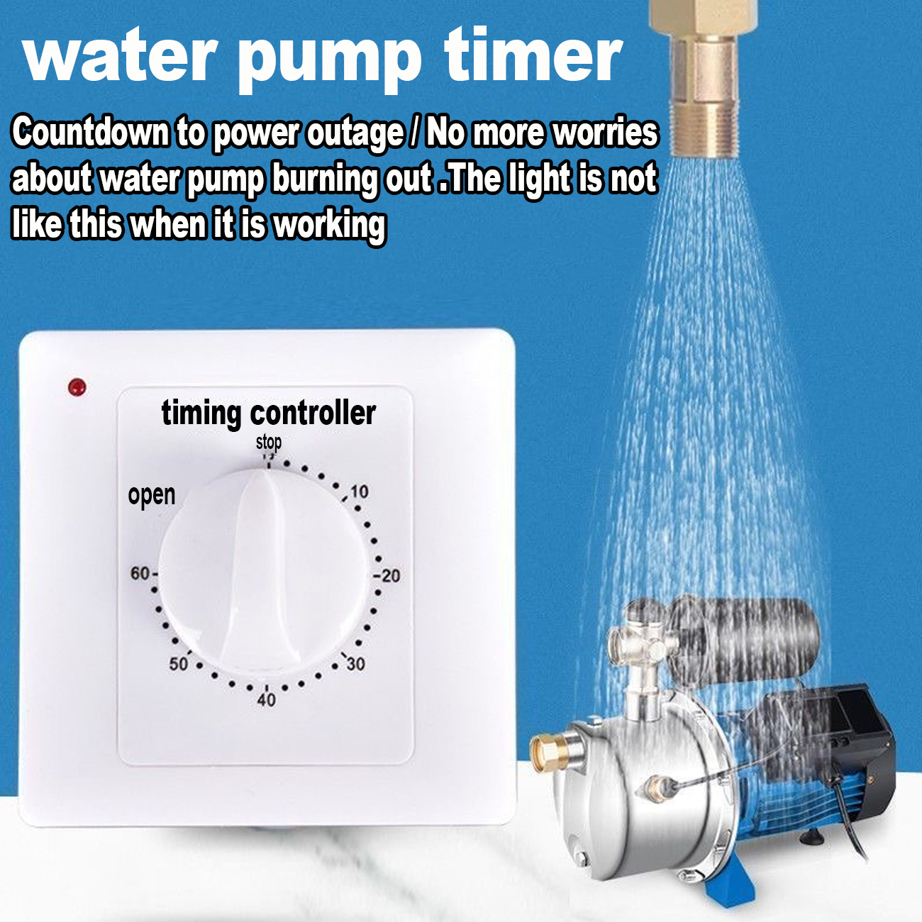 120 Minutes Auto Power Off Controler Socket Household Mechanical ...