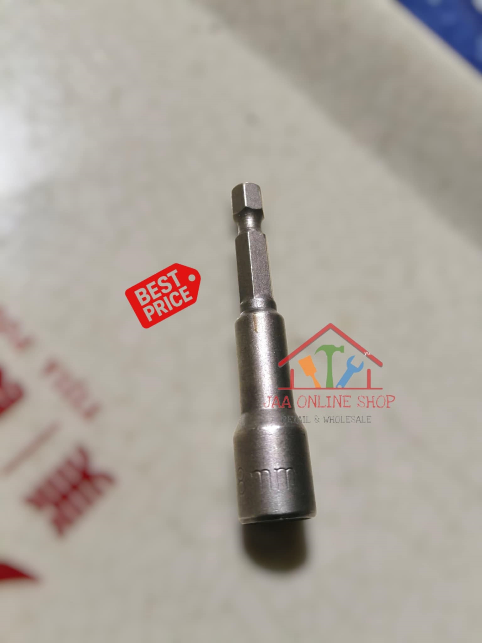 MBT Magnetic Nut Socket / Tex Screw Adaptor 8mm / Screw Bit Set – Sold ...