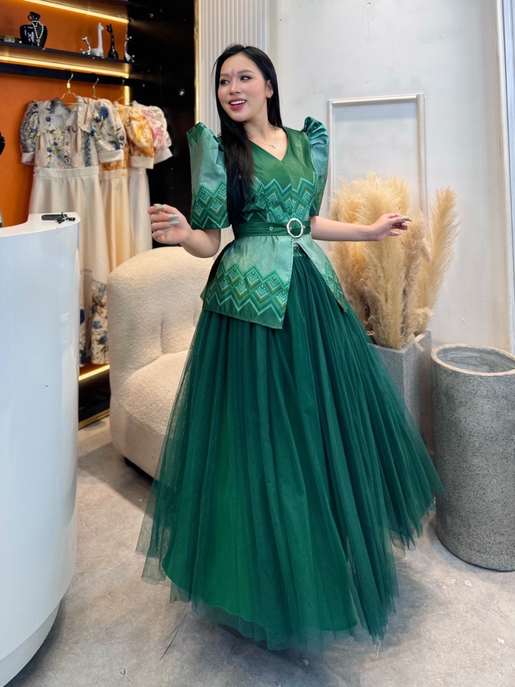 Seraphina Filipiniana Terno | Shopee Philippines