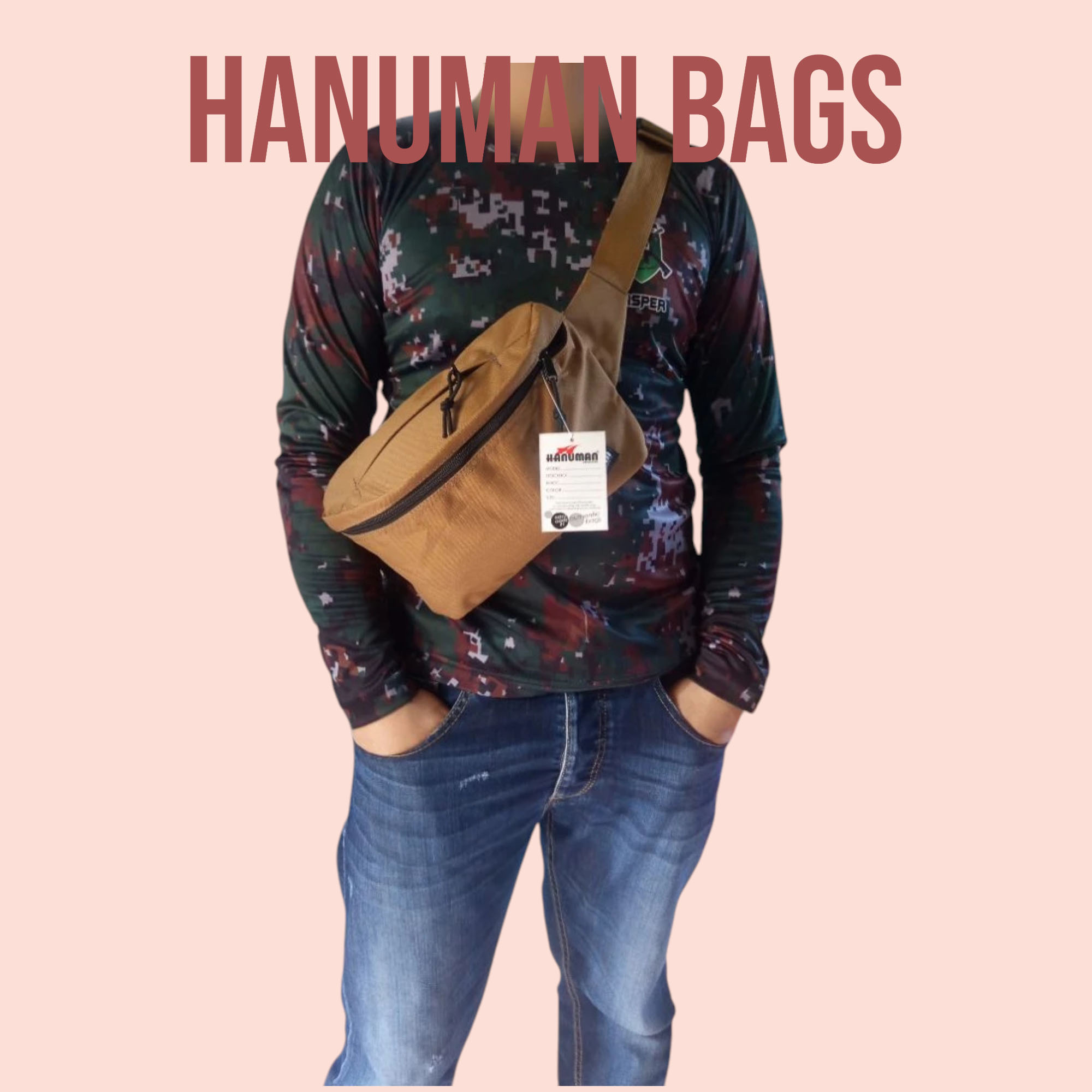 Hanuman belt bag/ chest bag/ waist bag small | Shopee Philippines