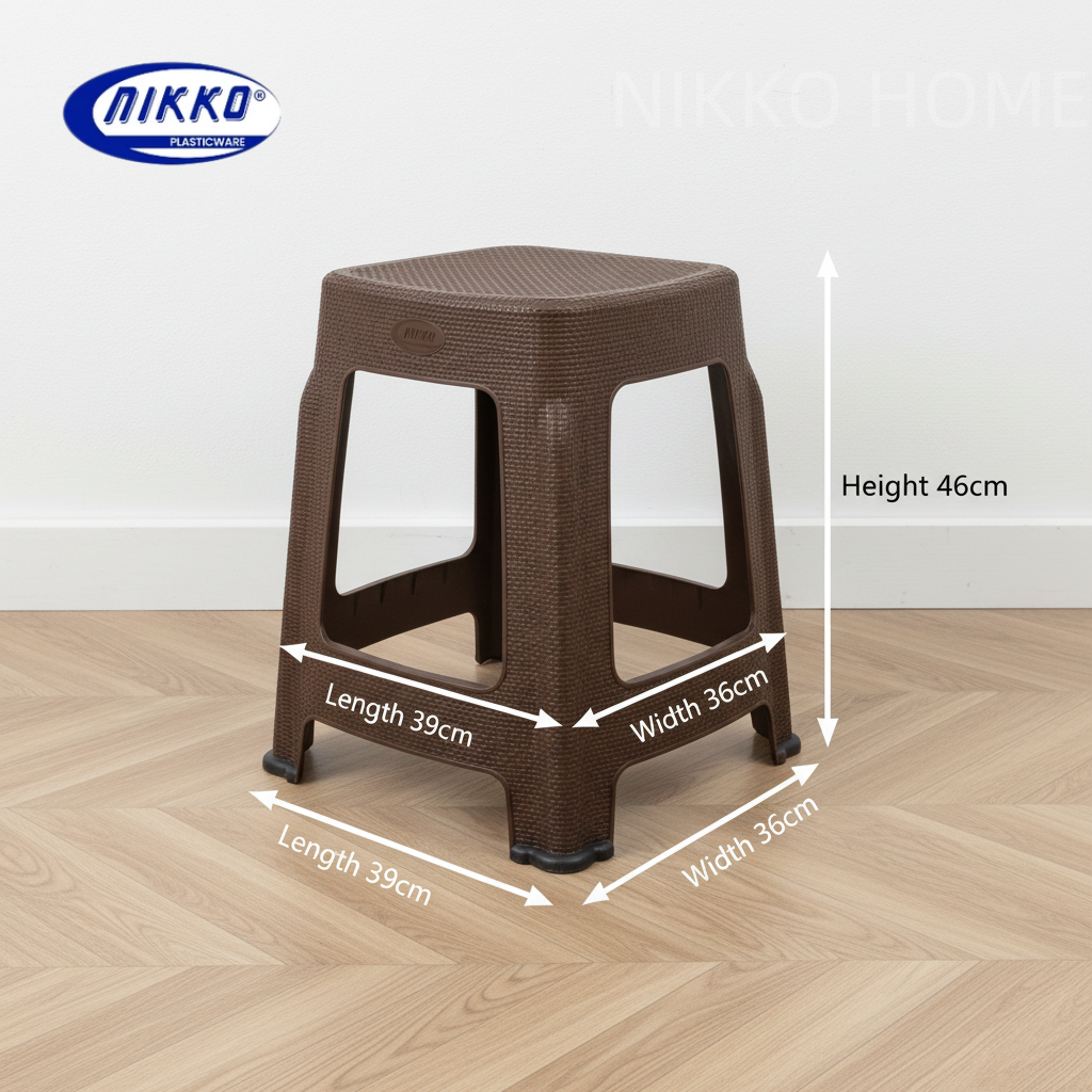 Nikko BUY 1 TAKE 1 Thickened Woven Stool Stool Aesthetic Stackable ...