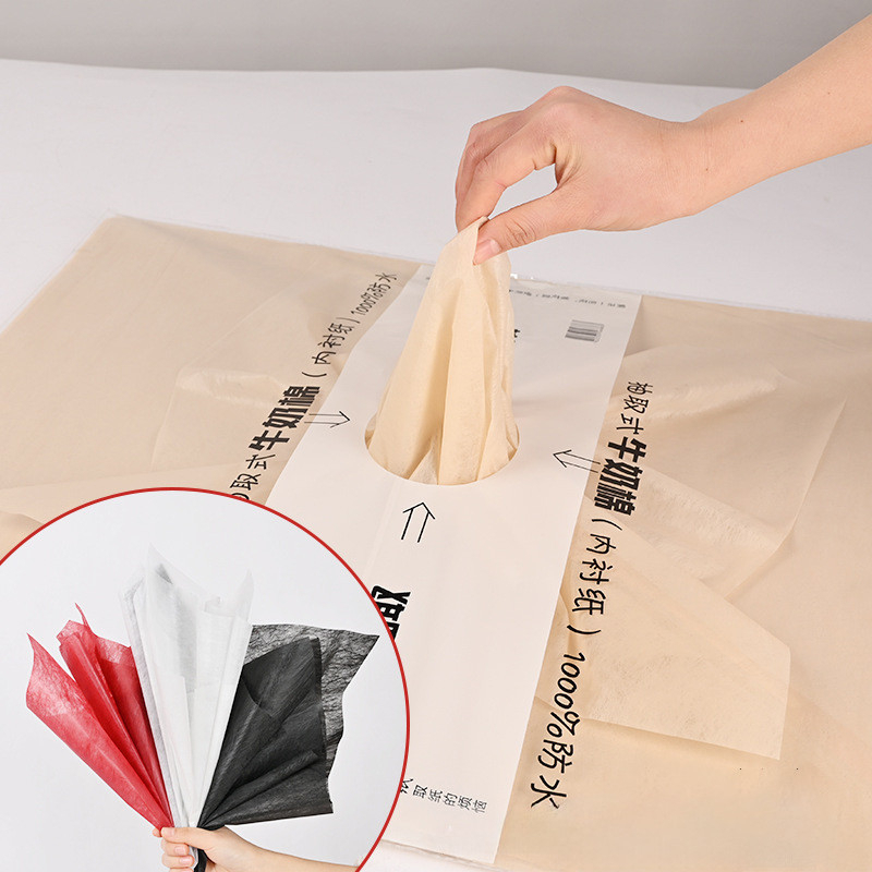 40PCS Tissue Paper Wrapped Flower Paper Flower Package Apple Gift ...