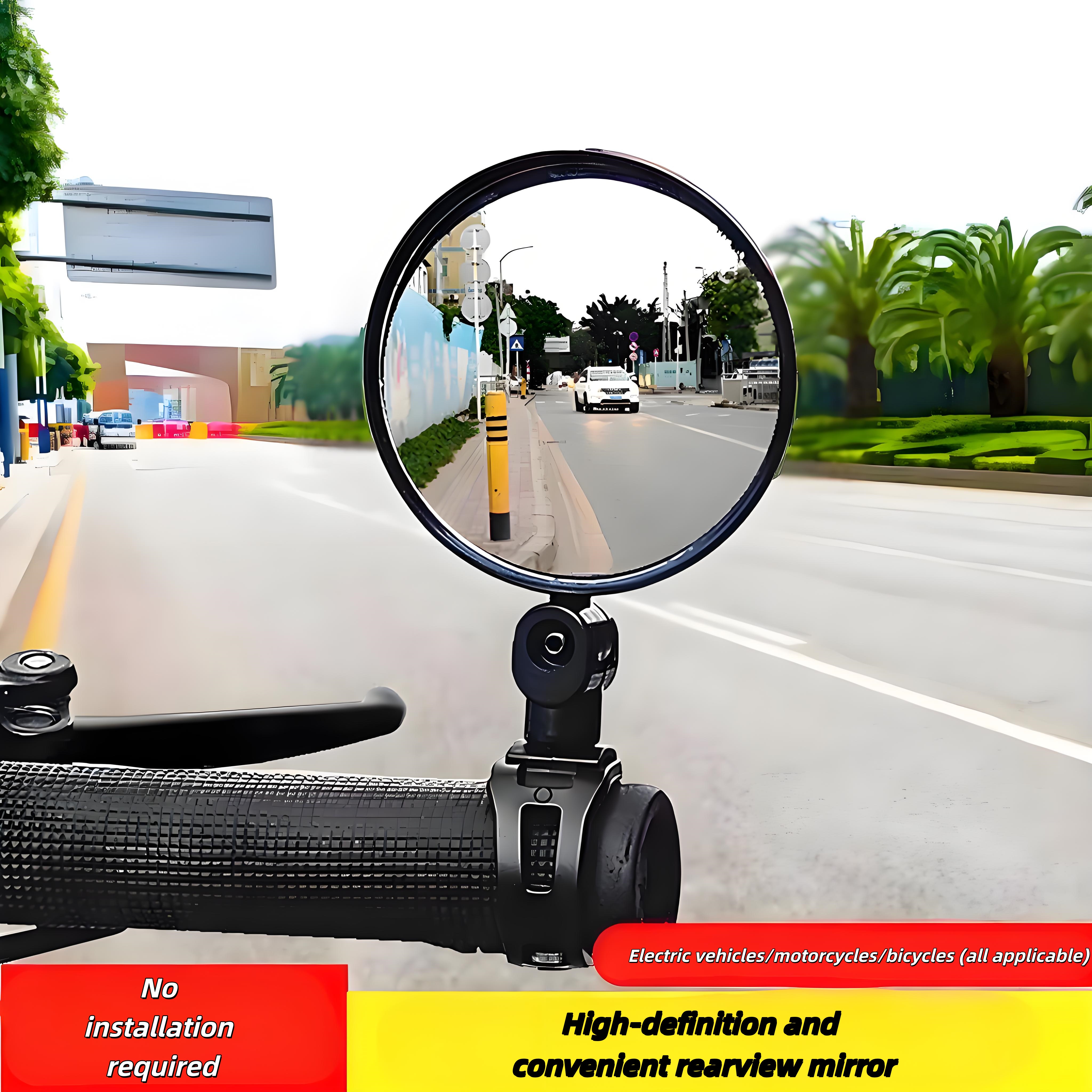 Universal Electric Vehicle/Bicycle Rearview Mirror | Pair (Left And ...