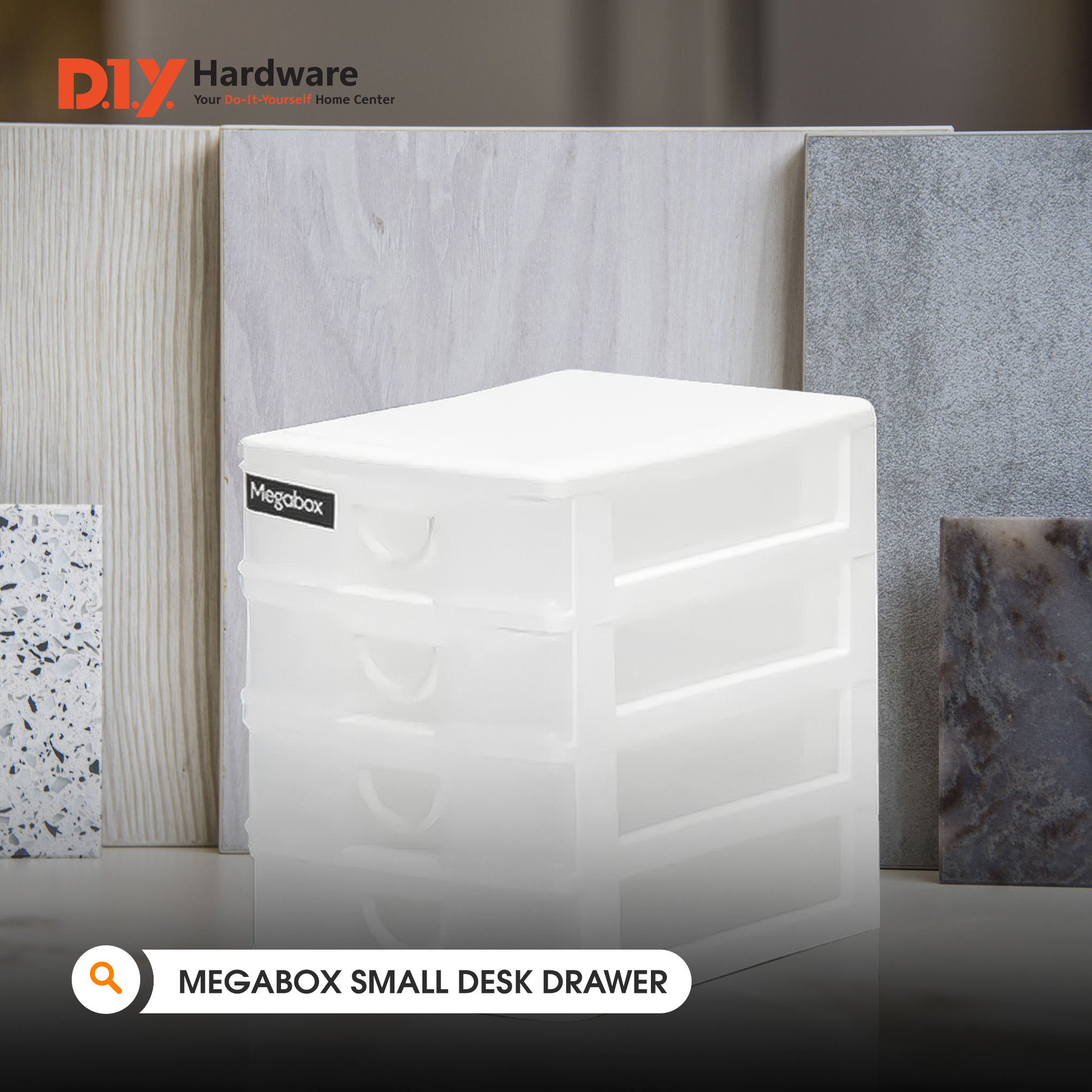 MegaBox Small Desk Drawer MG167 4 layers | 5 layers | Shopee Philippines