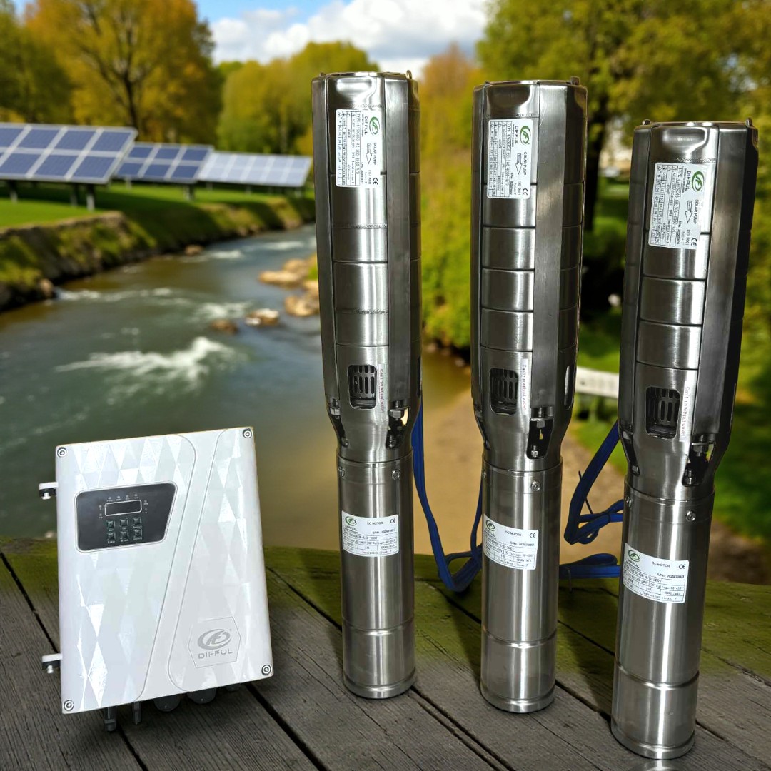 5HP DIFFUL SOLAR PUMPS & SINGLE PHASE CONTROLLER | Shopee Philippines