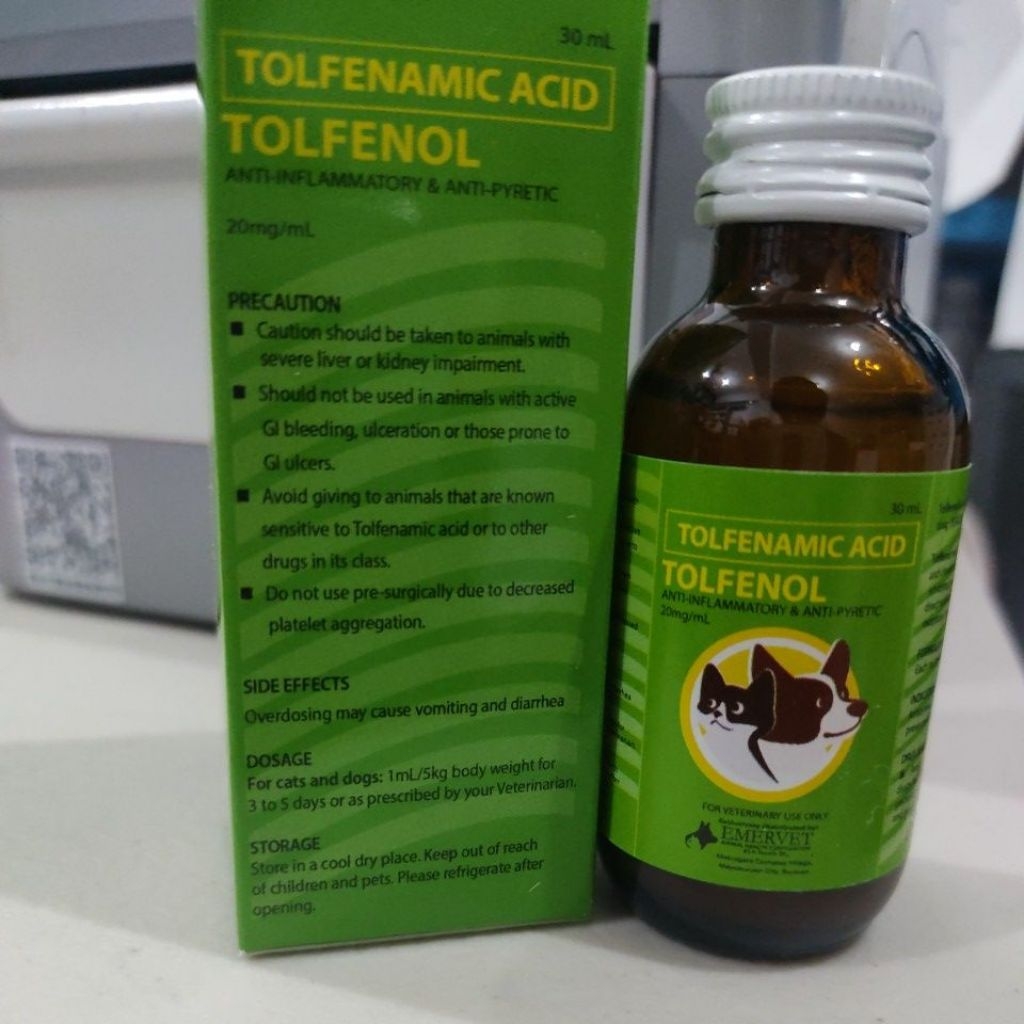 Tolfenol - Tolfenamic Acid - 30mL | Shopee Philippines