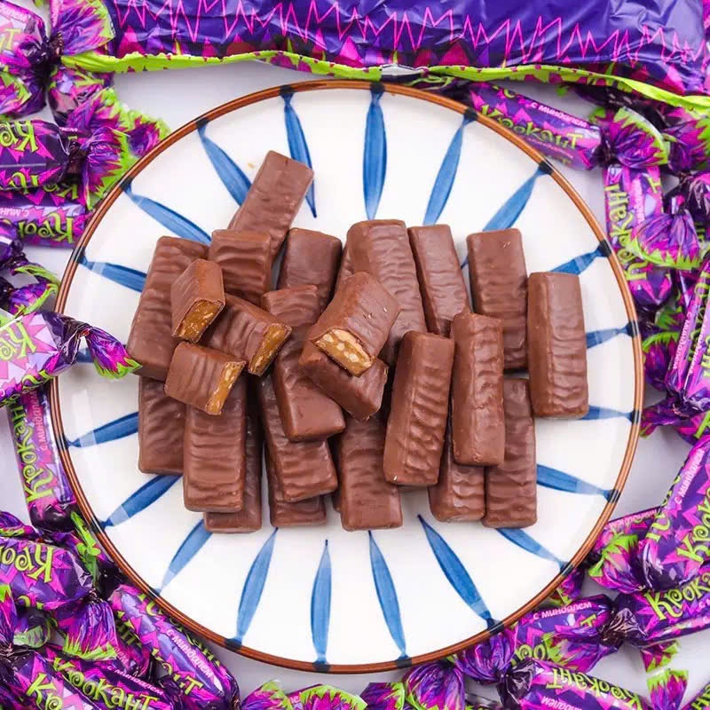 B1G1 | Almond Crunch Krokant Chocolate Candy Bar – Nutty Caramel Crunch ...