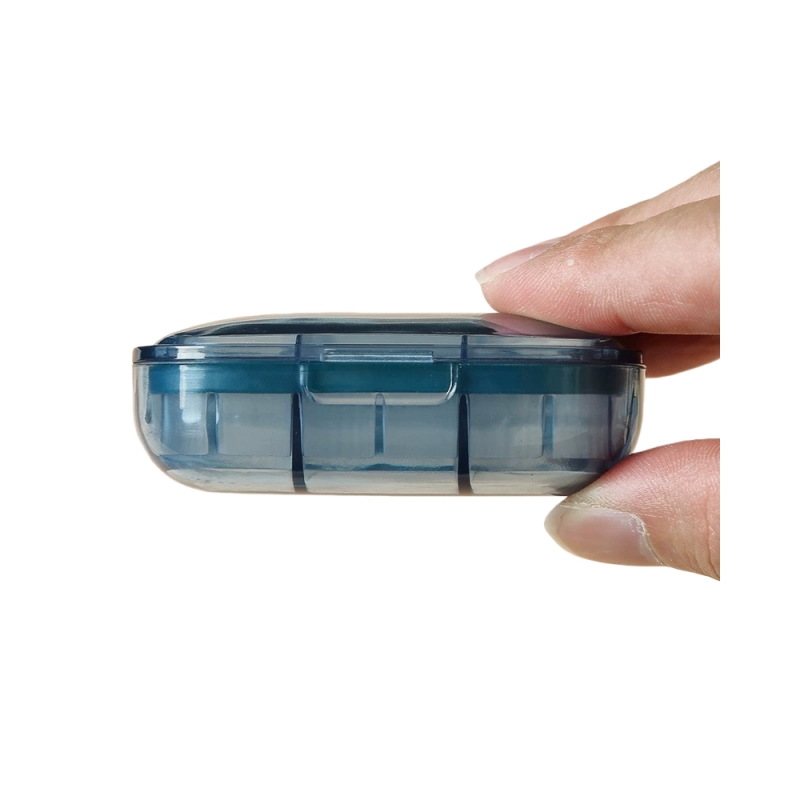 Mini Pill Storage Box - Ultra-Compact, 3-Grid, Dustproof Weekly ...