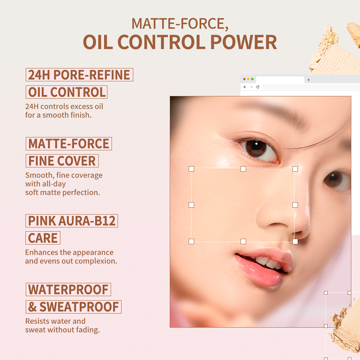 NEW! | barenbliss BNB Bloomatte Fine to Refine Compact Powder | 24H Oil ...