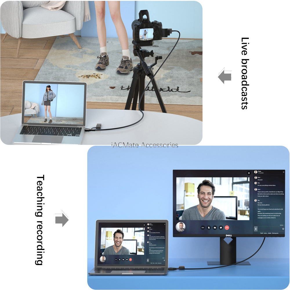 Video Capture Card 60FPS for Streaming、Game,HDMI Capture Card for PC ...