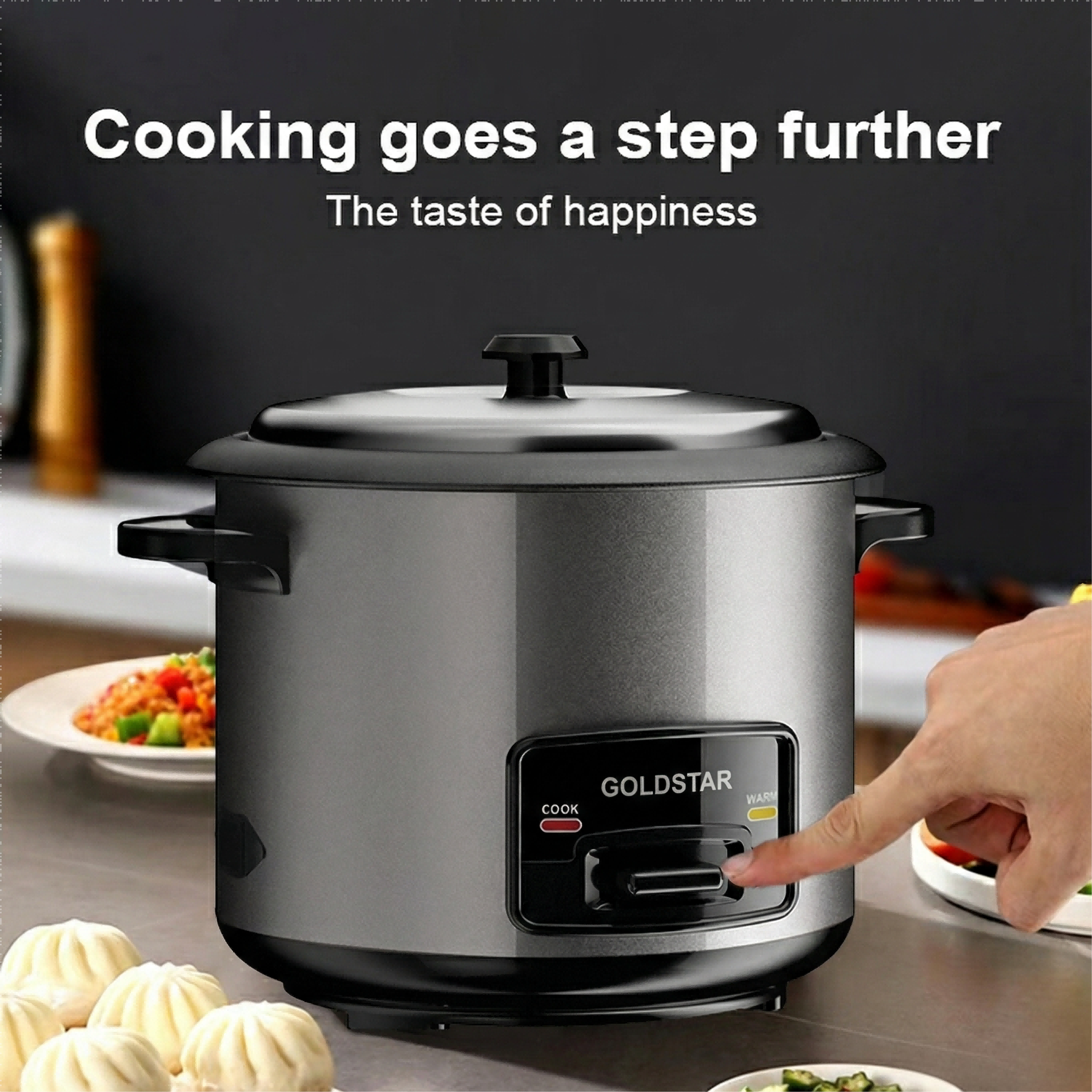 Gold Star Stainless Rice Cooker 6L Large Capacity Standard ...