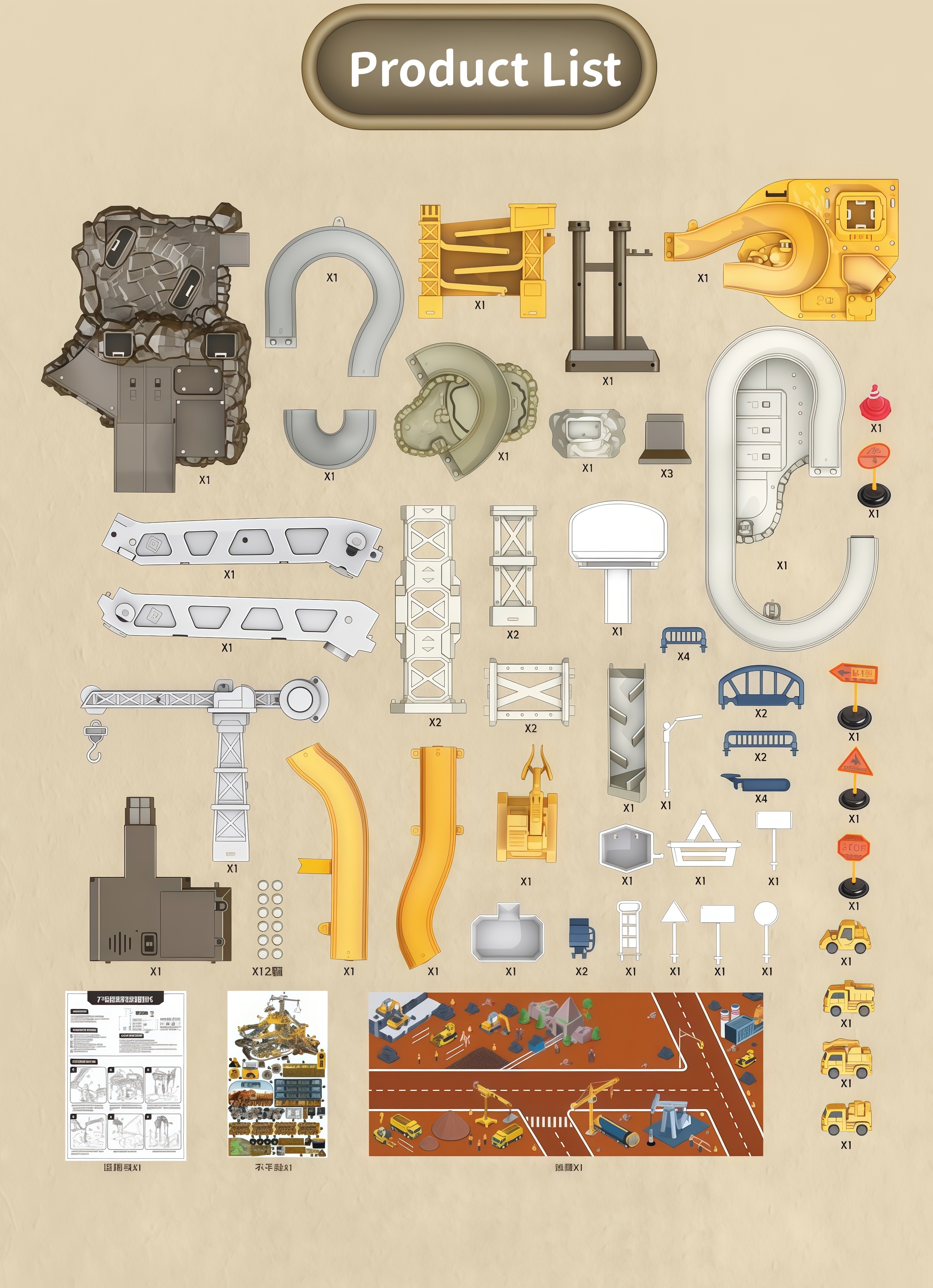 Train Toys Set For Kids 78PCS Electricity Track Rail Car Toys Big Size ...