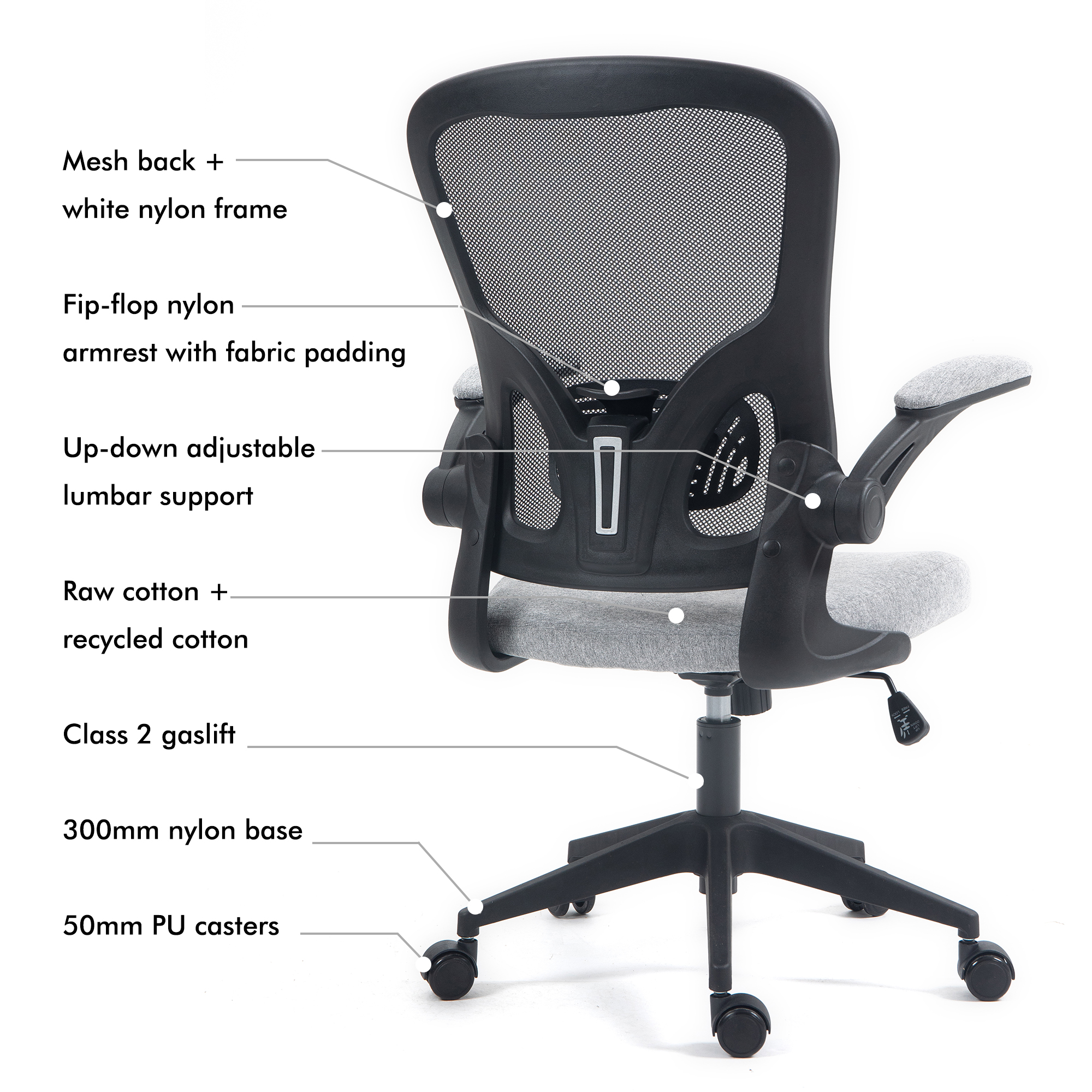 Mandaue Foam Remus Low Back Office Chair | Shopee Philippines