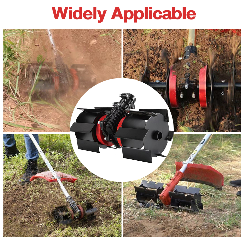 Lawn Mower Weeding Wheel Accessories Brush Cutter Weeder Tillage Ripper ...