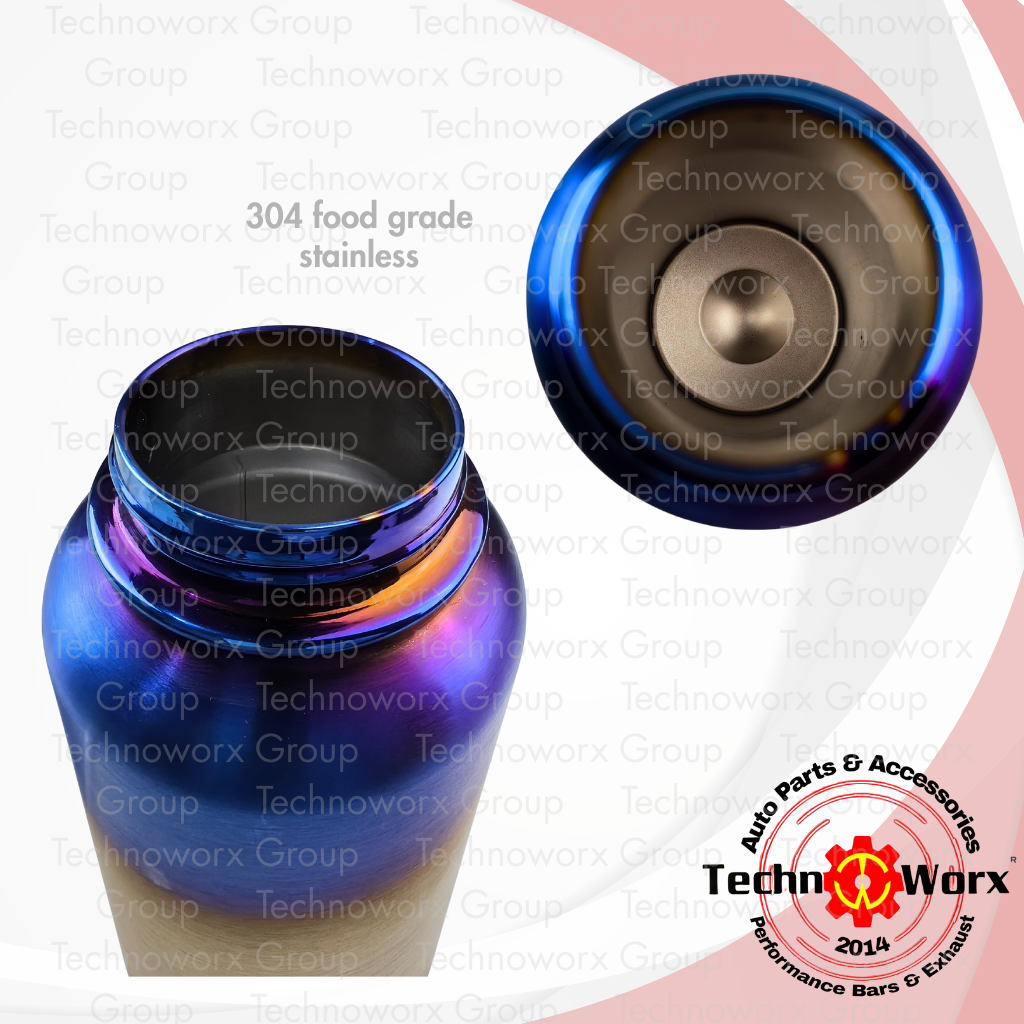 Tumbler Titanium Burnt 800ML 1000ML HONDA HKS Bottle Drinking Car Race ...