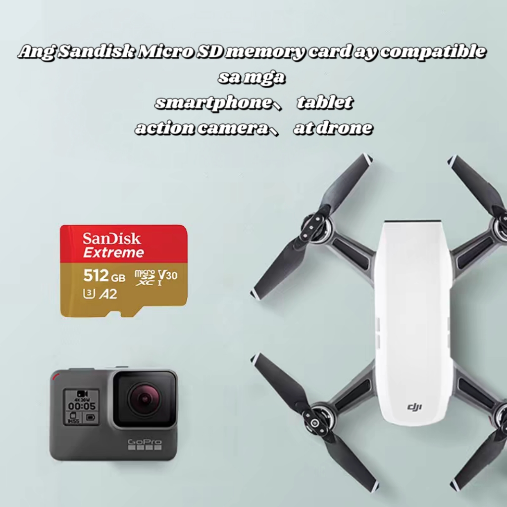 SanDisk Extreme pro 128GB/256GB/512GB/1TB Memory Card Micro SD Card ...