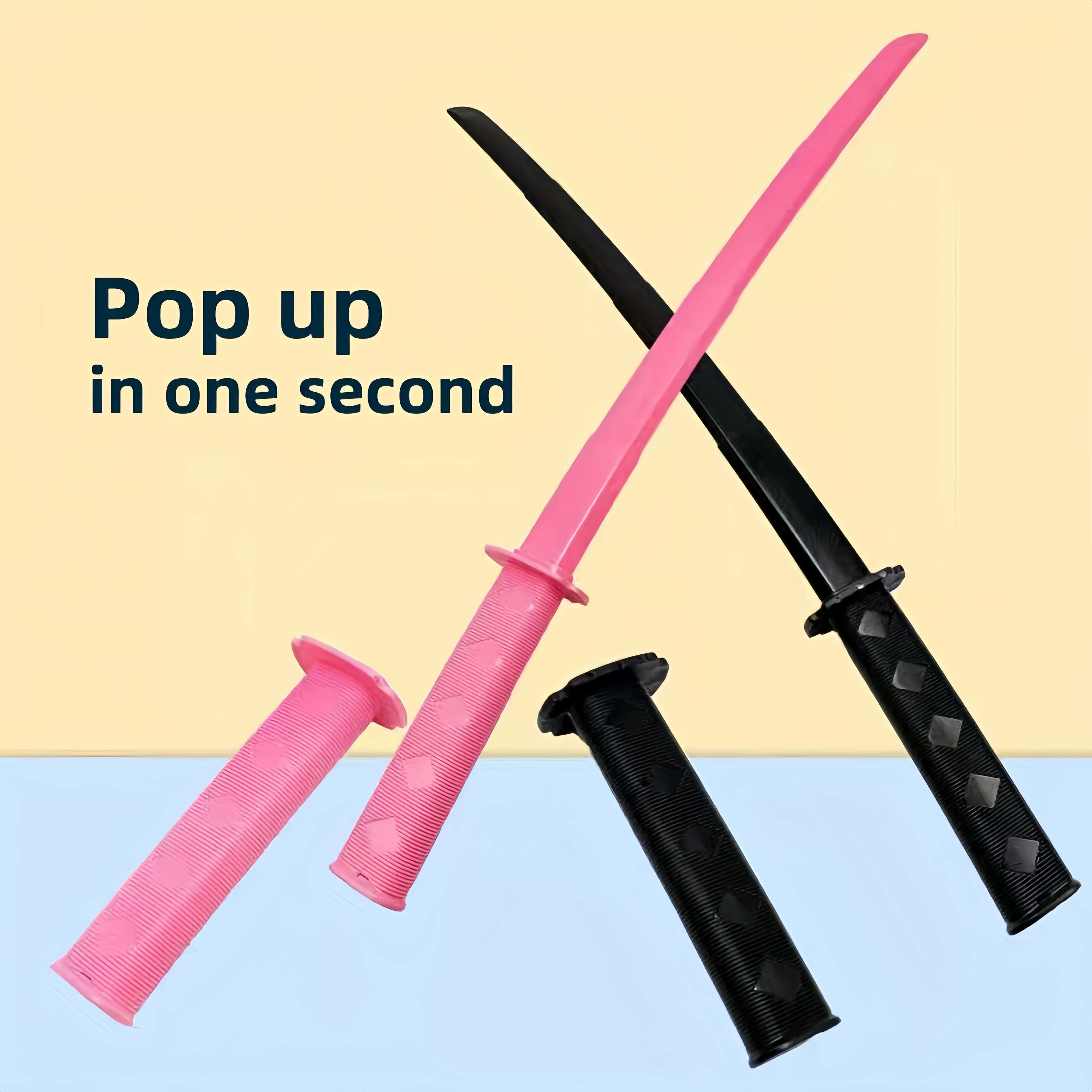 【FREE GIFT】NEW Creative 3D Printing Retractable Samurai Knife Toys for ...