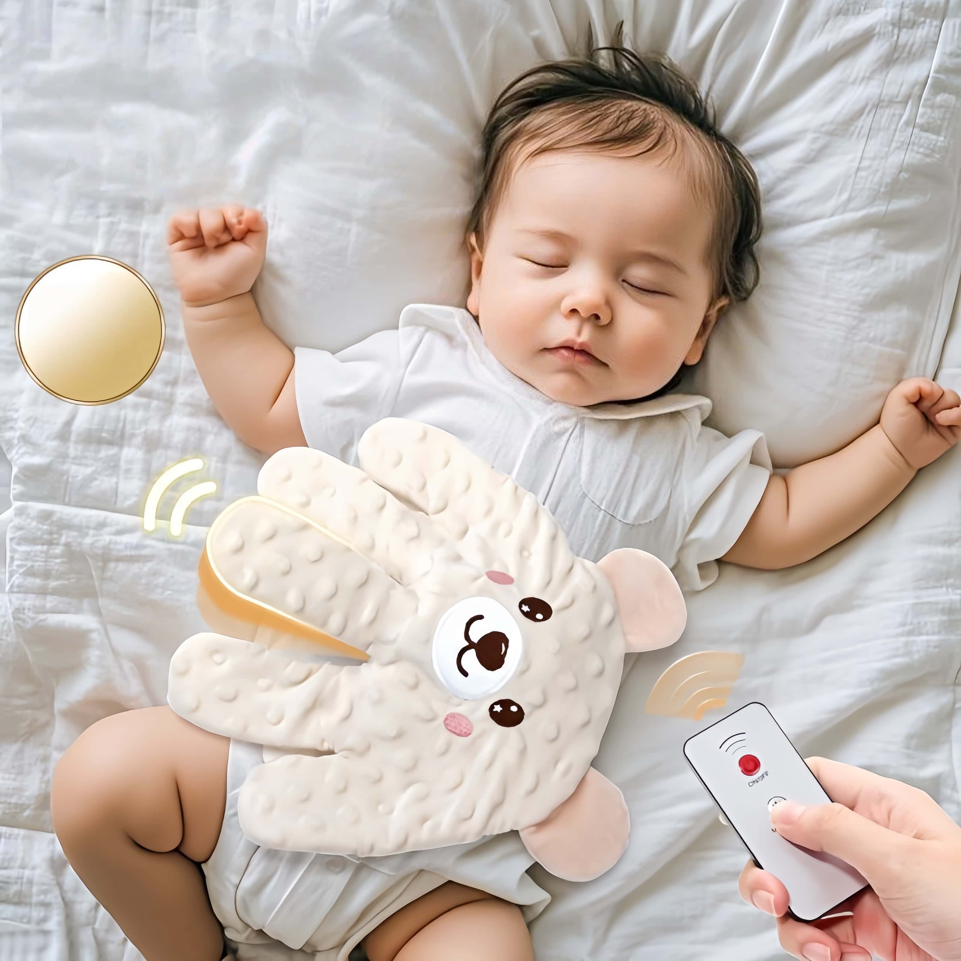 Baby Soothing Palm Hand Baby Anti-Startle Automatic Cotton Slapping ...