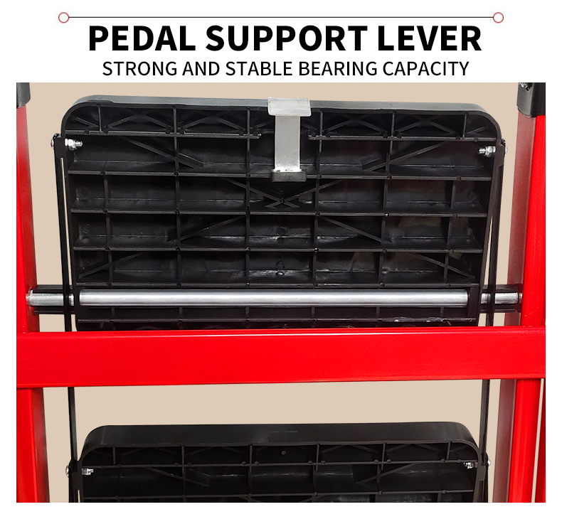 Ladder Foldable Aluminum Heavy Duty Thick Home Portable Ladder With ...