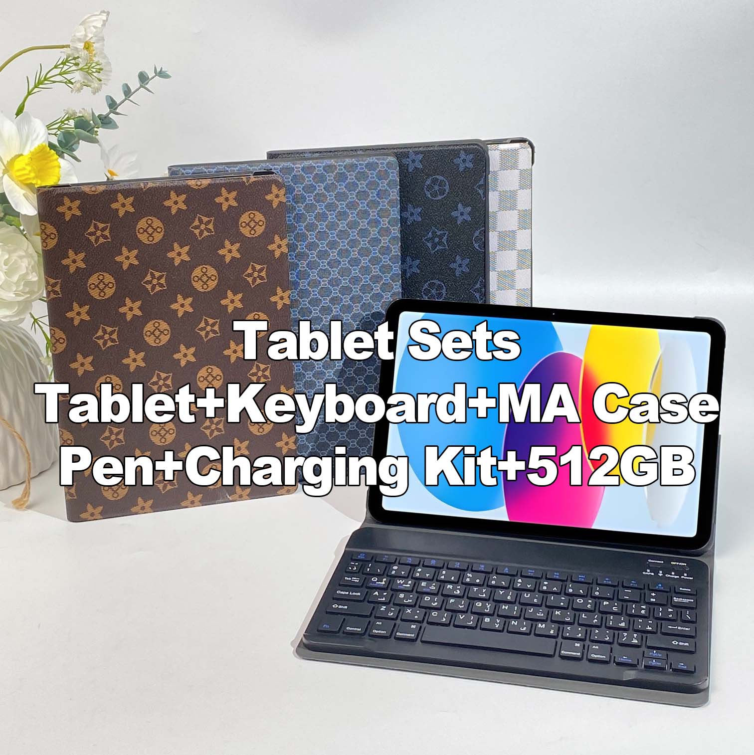 Techno Spark Pro Tablet 12GB+512GB With pen and keyboard Tablet For ...