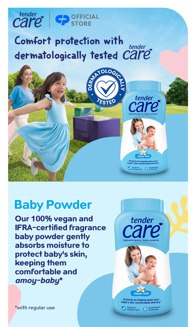 Tender Care Classic Mild Baby Powder - Hypoallergenic ...