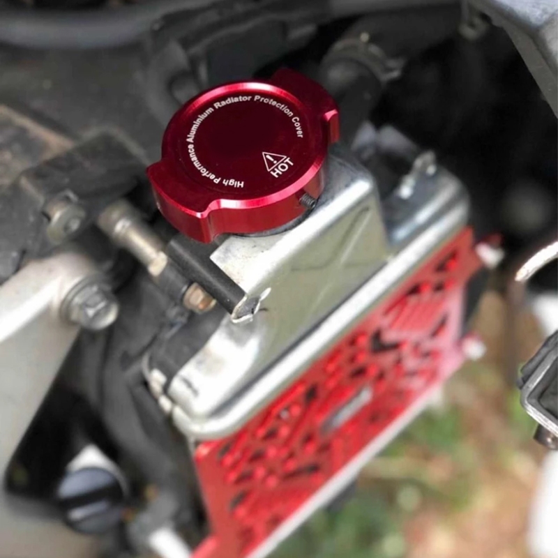 Arm Radiator Cap Cover Aluminum Full CNC Universal With Sticker From ...