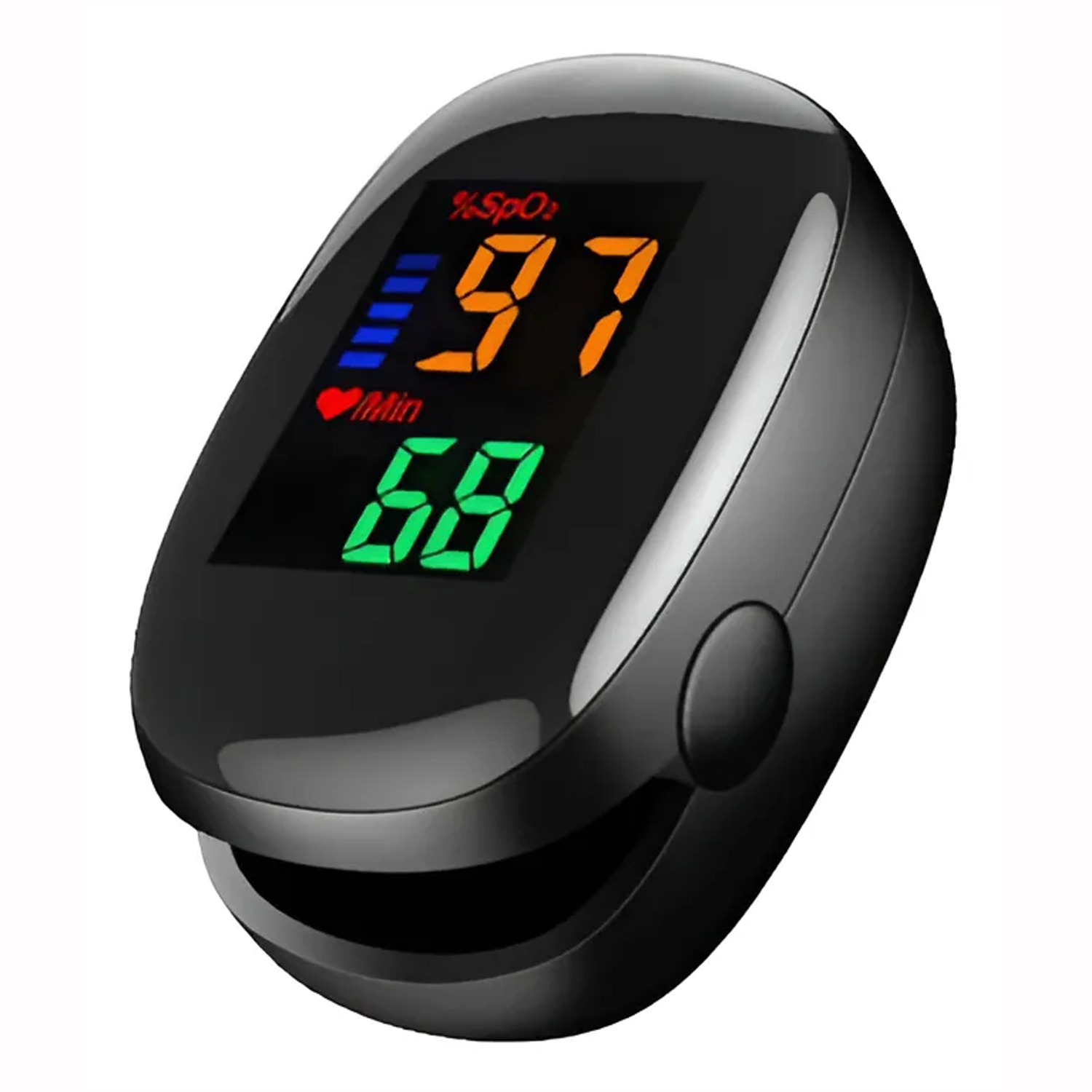 Bundle Medical Fingertip Pulse Oximeter Portable SMH-01 And Infrared ...