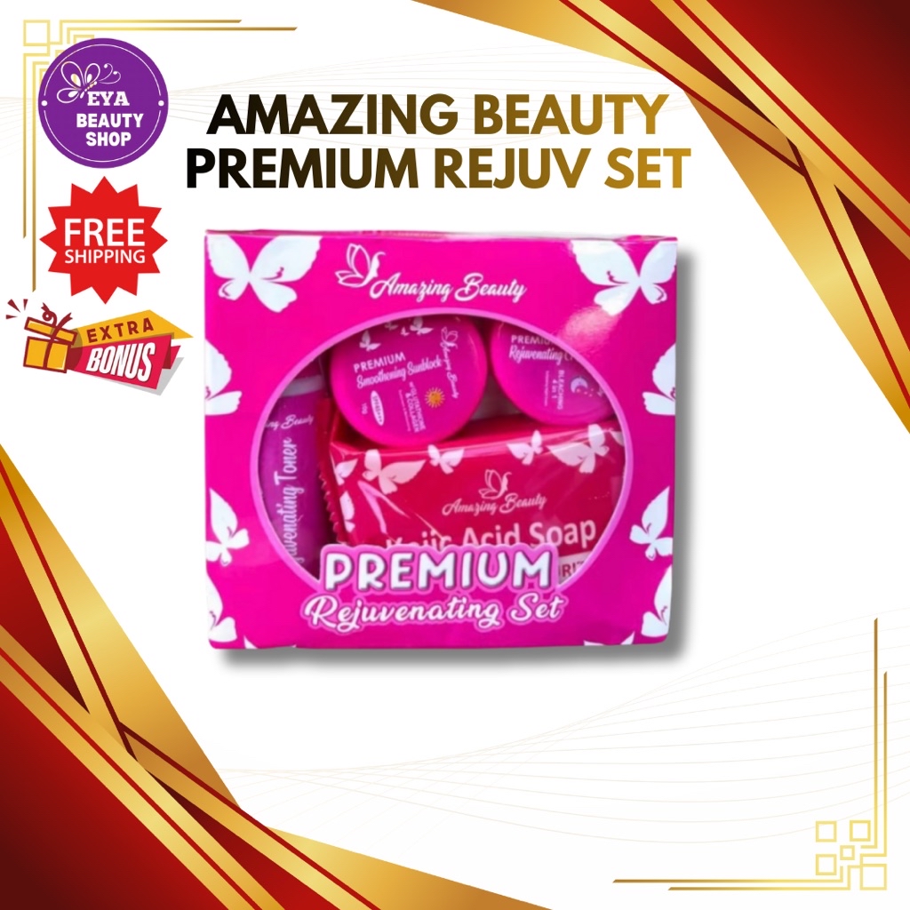 AMAZING BEAUTY PREMIUM REJUV SET | Shopee Philippines