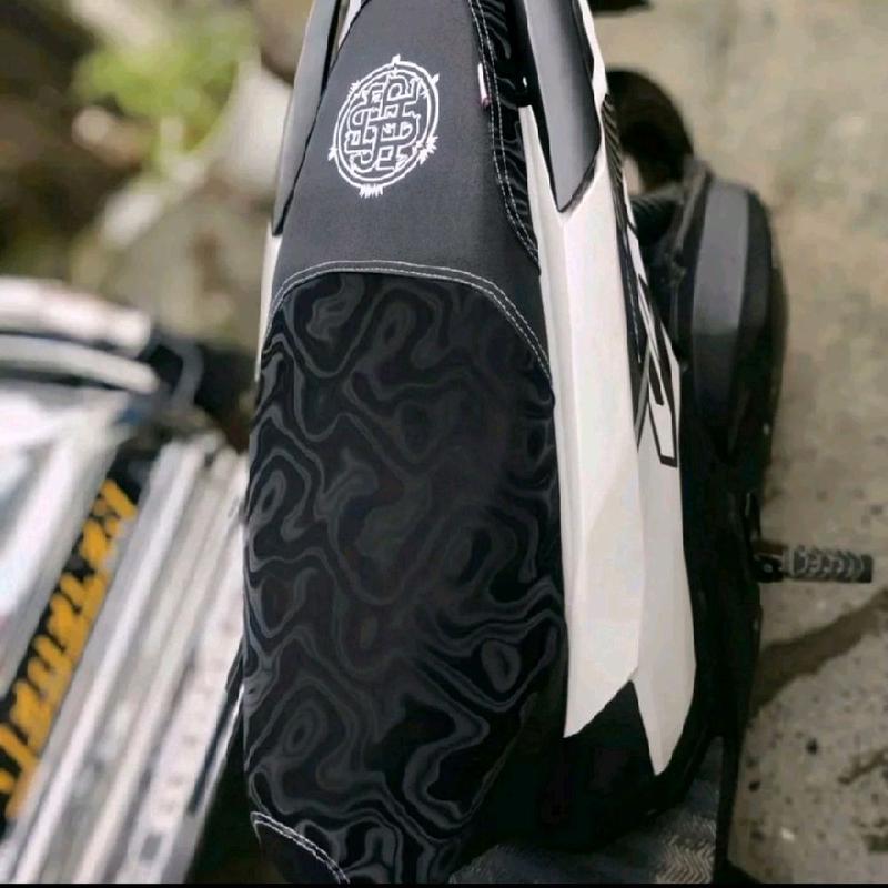 INDO SEATCOVER with INFINITY LOGO 3D SMOKE RECARO and LIHA splicing ...