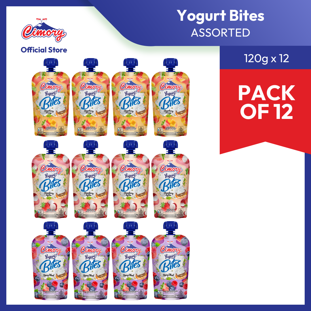 Cimory Yogurt Squeeze Bites with Nata de Coco 120g - Kids On-the-Go ...