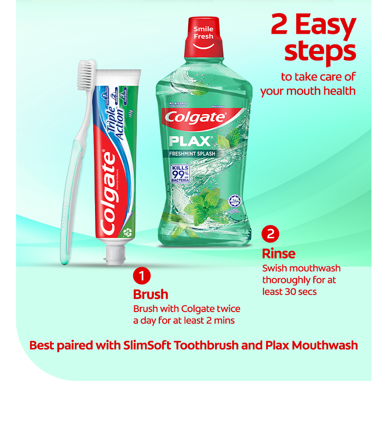 Colgate Triple Action Fluoride Anti-Cavity Toothpaste (Assorted Sizes ...